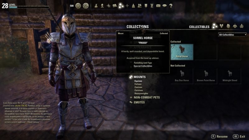 ELDER SCROLLS ONLINE (ESO): How To Use Mount & Get A Horse For Free