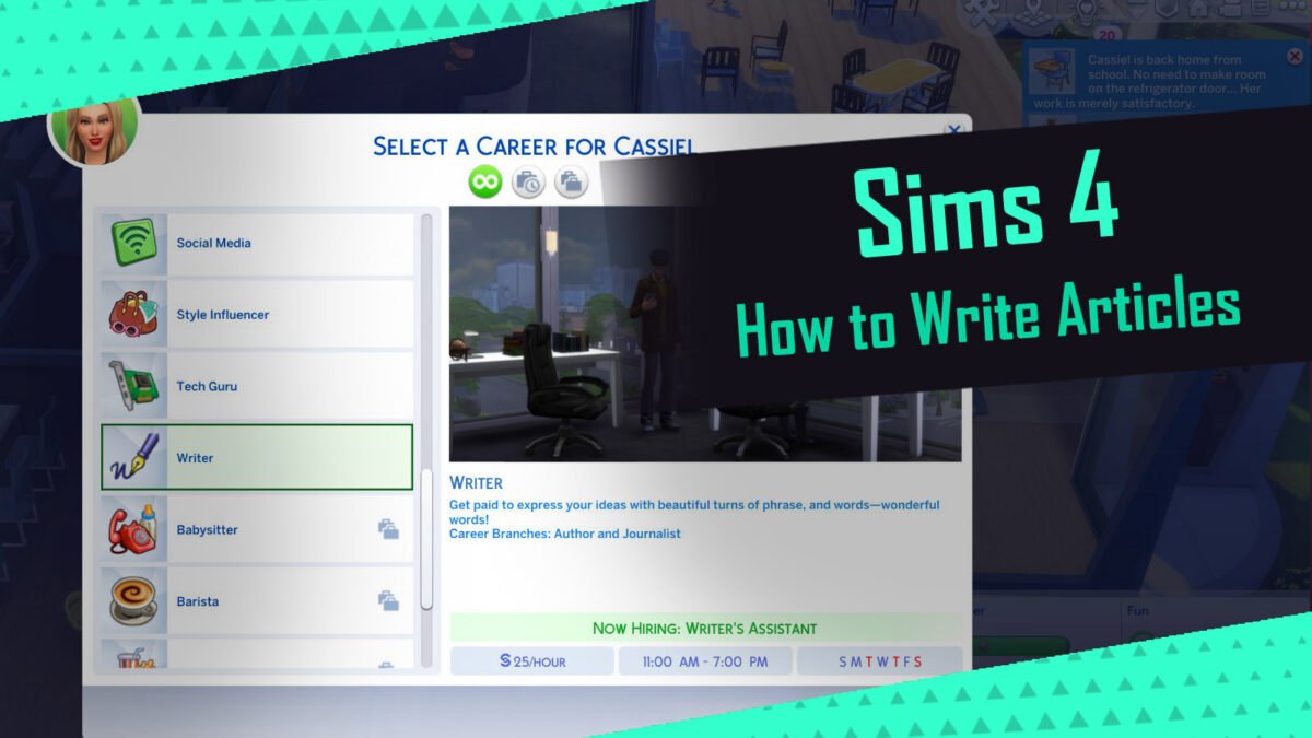 Sims 4: How To Write Articles (Step by Step Guide)