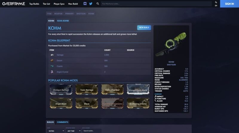 WARFRAME: Best Weapons To Build First In 2025