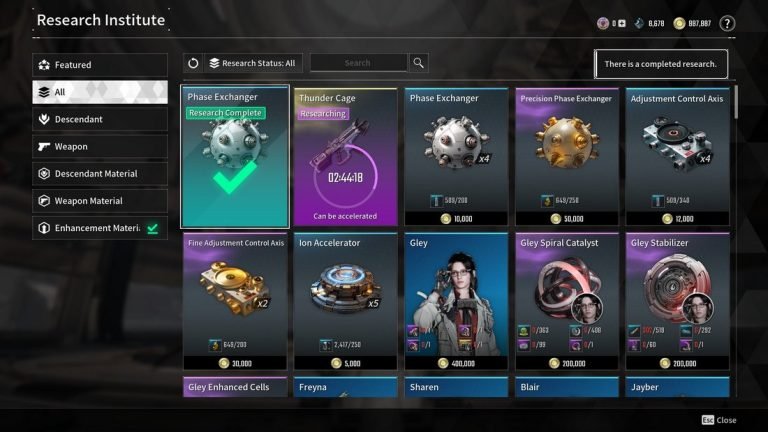 The FIRST DESCENDANT: How To Upgrade & Level Up Weapons